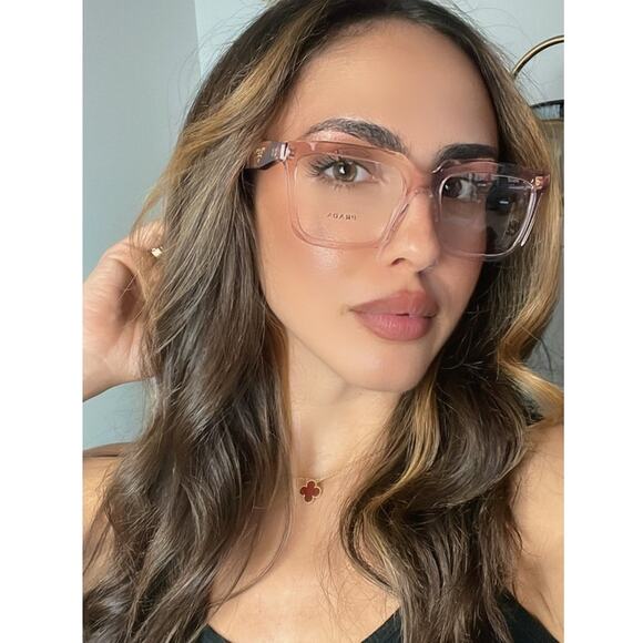 Prada | Accessories | New Prada Pra9v Eyeglasses Frames In Transparent ...